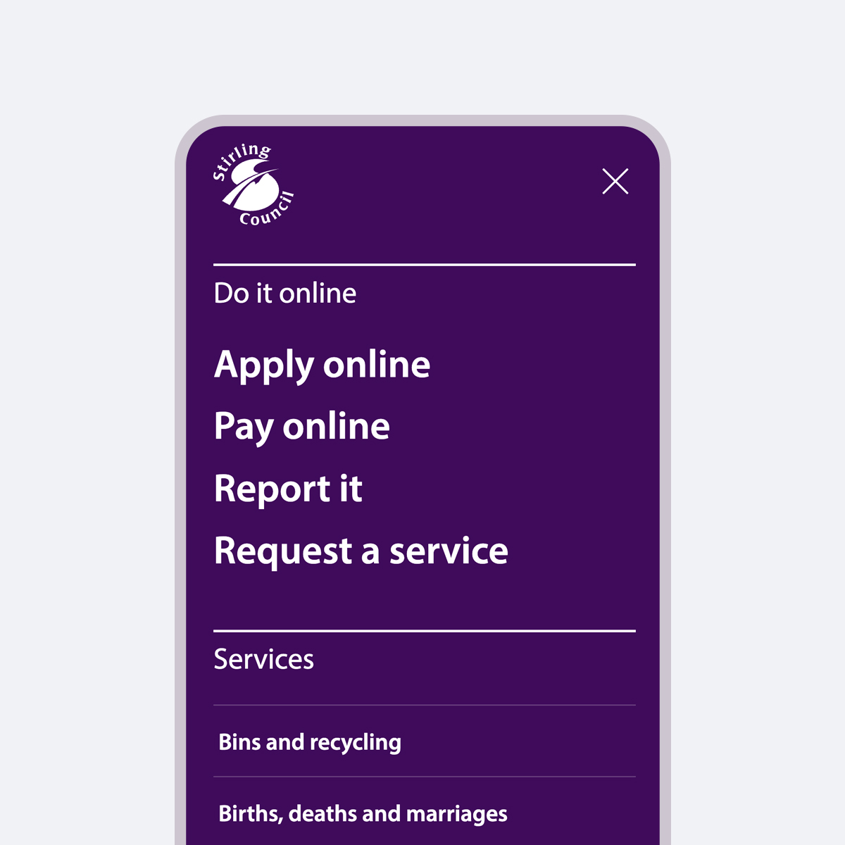 Stirling Council - Storm ID